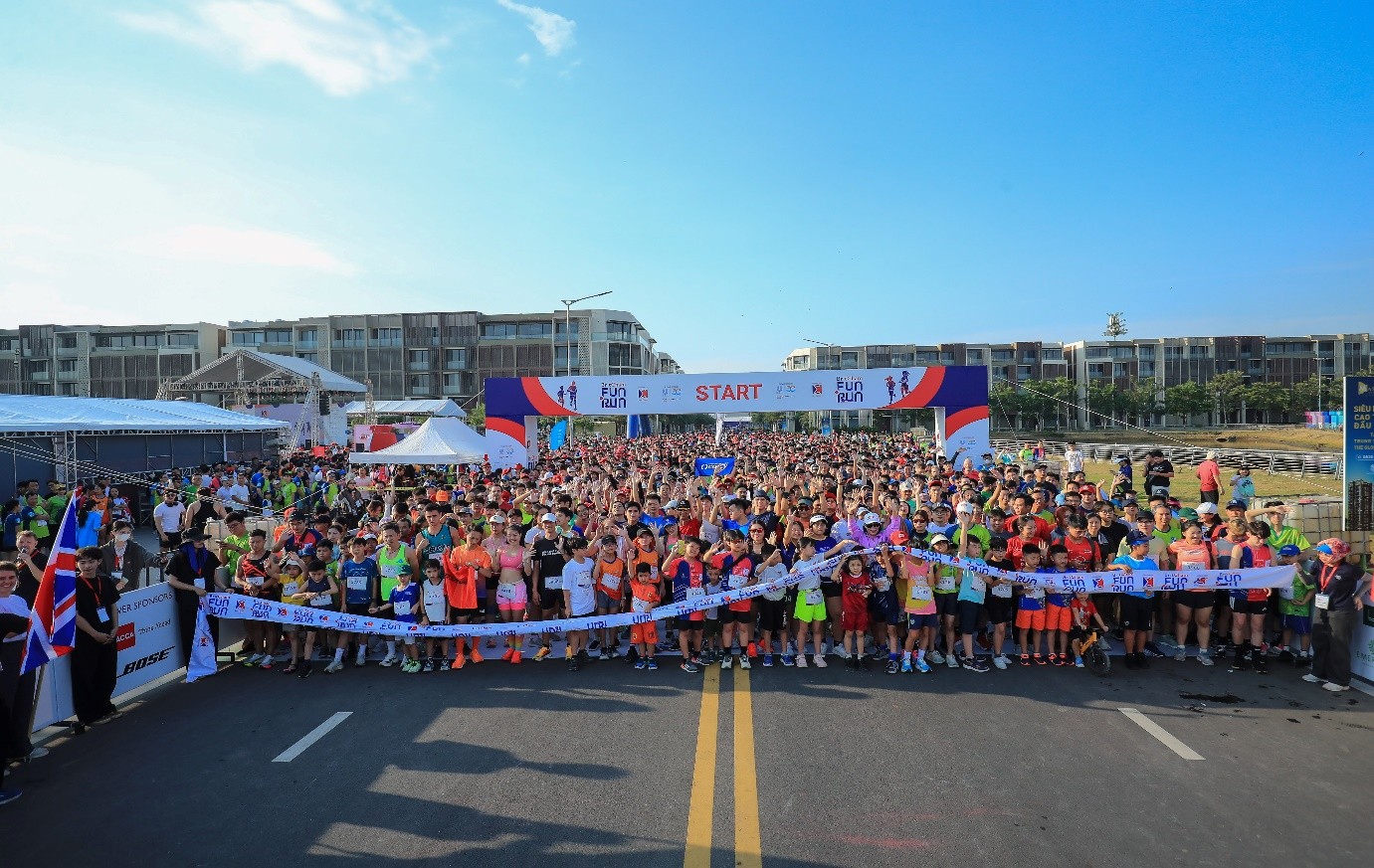 Viên chức, người lao động Viện Pasteur Thành phố Hồ Chí Minh tham gia Giải chạy Britcham Hồ Chí ...